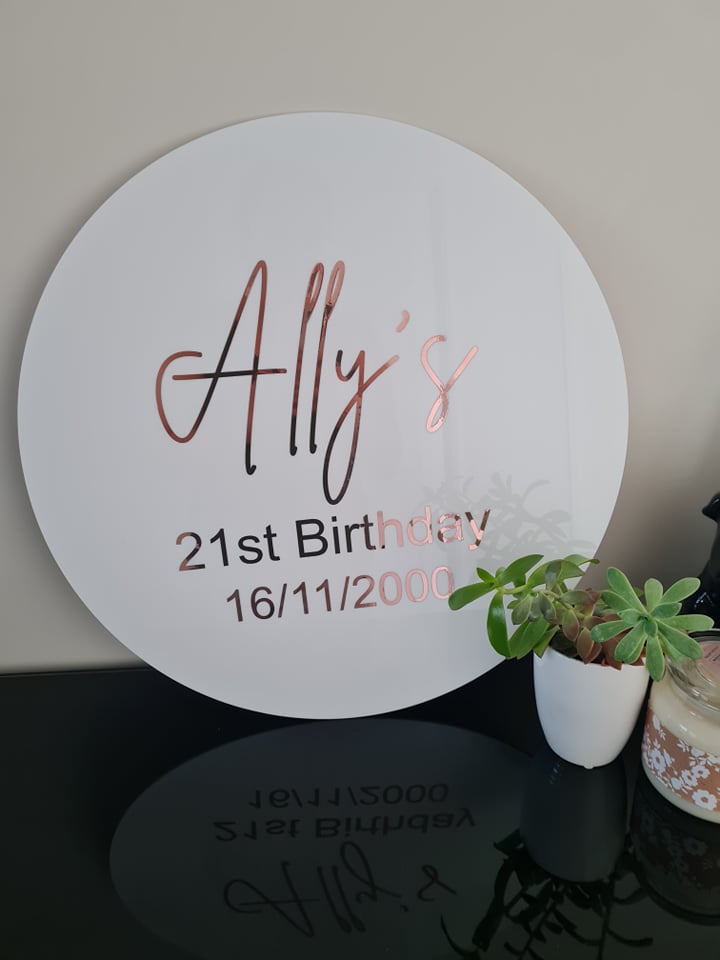 Round Signs – StyleYourWayCreations