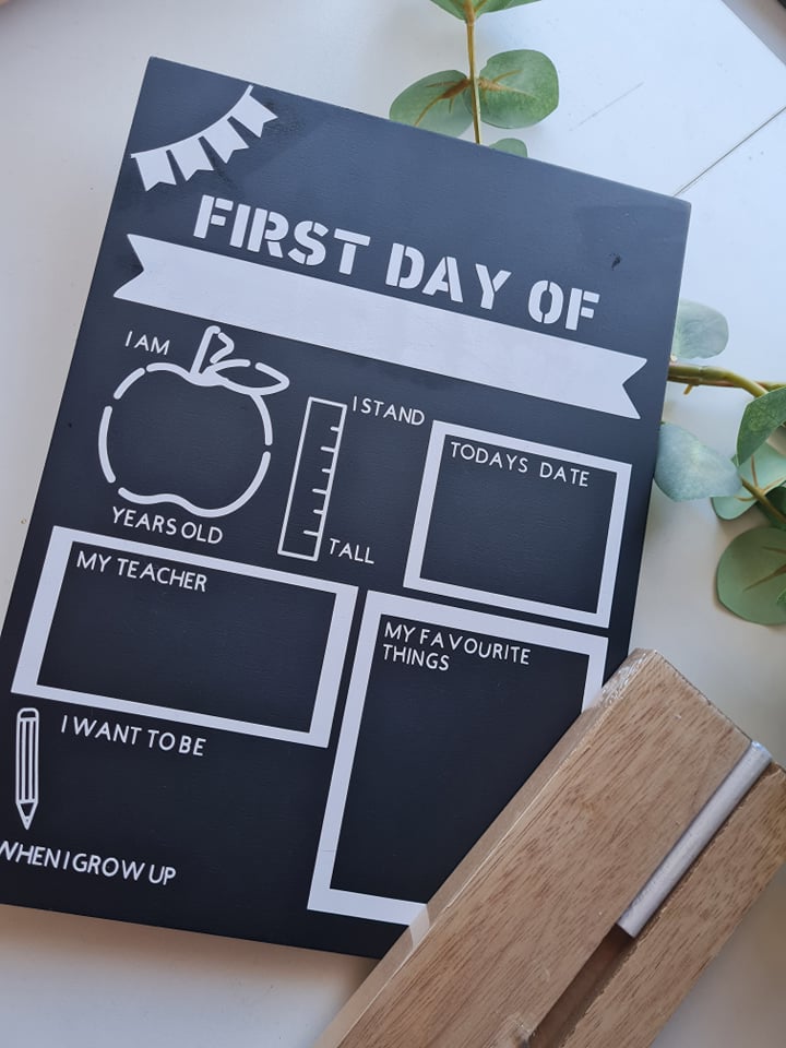 First and Last Day of Board Original Chalkboard – StyleYourWayCreations